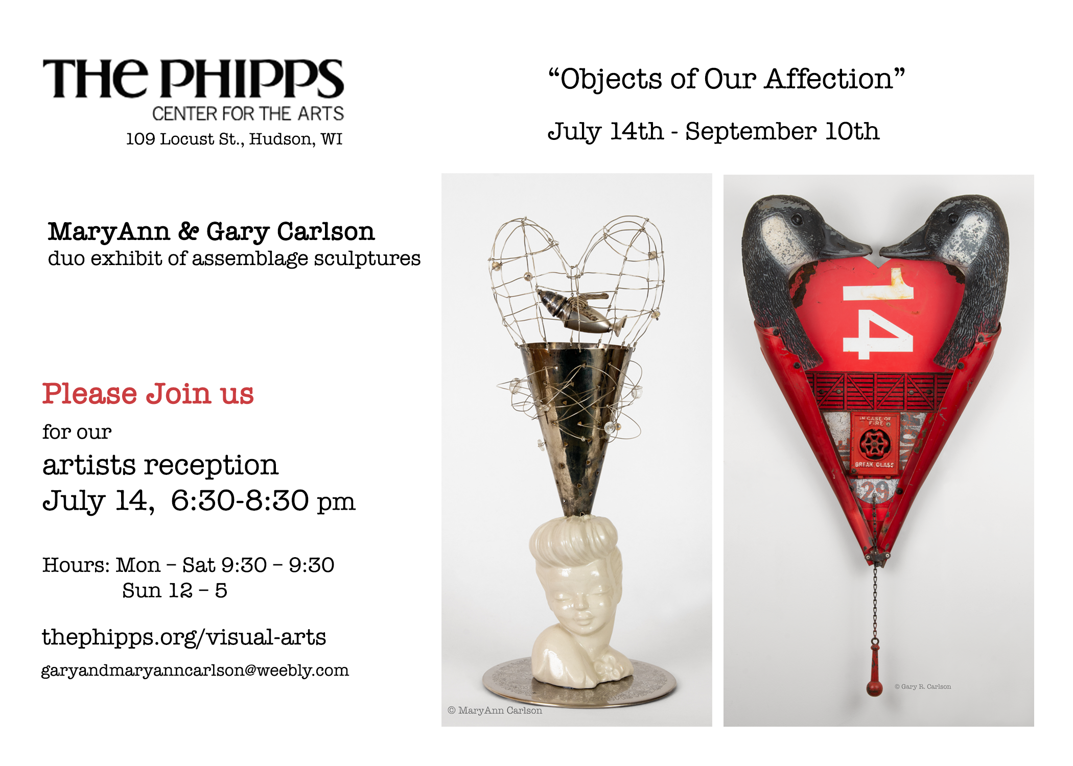 Objects of Our Affection - artist reception | ECRAC